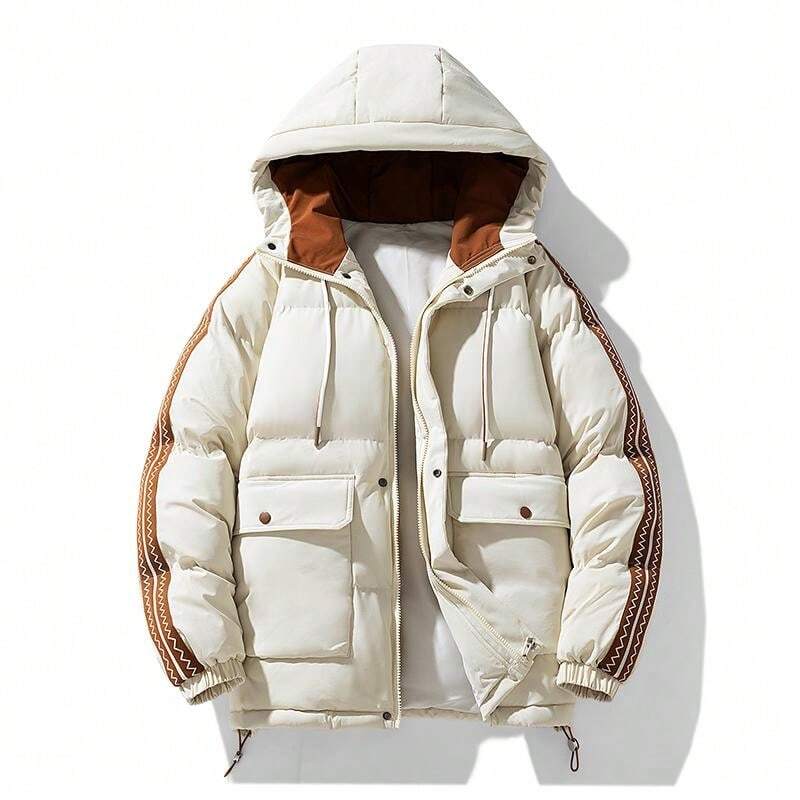 Men's New 2024 Autumn And Winte ,Sports Padded Jacket,Hooded Quilted ...