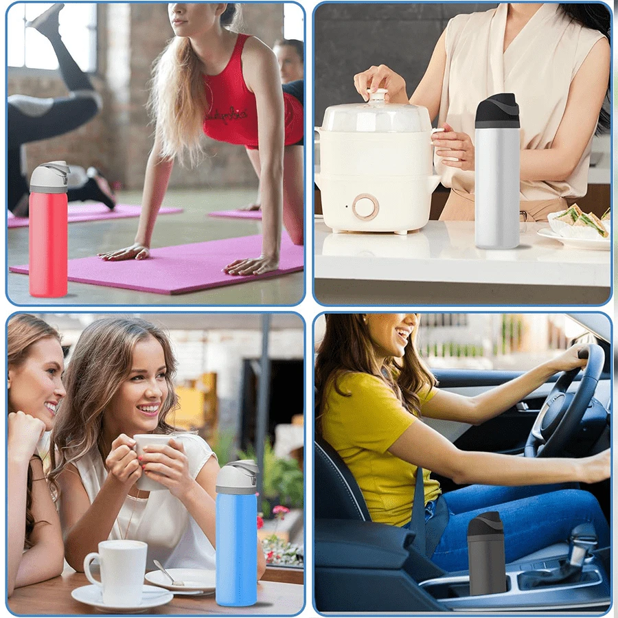 Leak-Proof Replacement Lids For Owala Free Sip Water Bottles ...