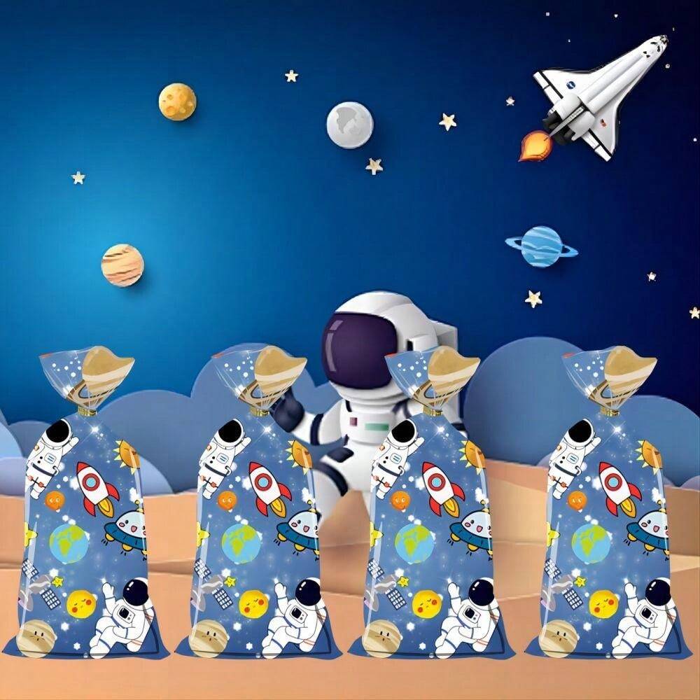 20 Pieces Outer Space Treat Bags Solar System Goodies Candy Bags Galaxy ...