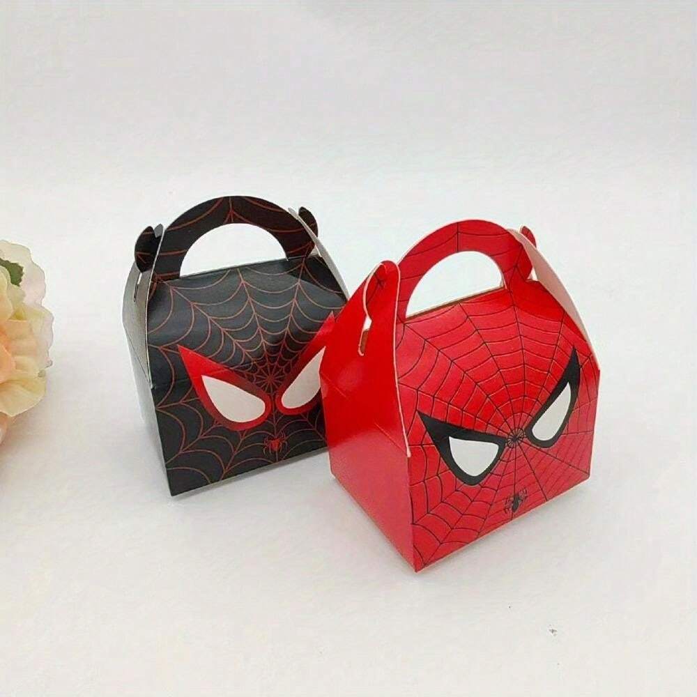Marvel 10-Pack Cartoon Themed Mini Party Favor Boxes - Cartoon Handheld ...