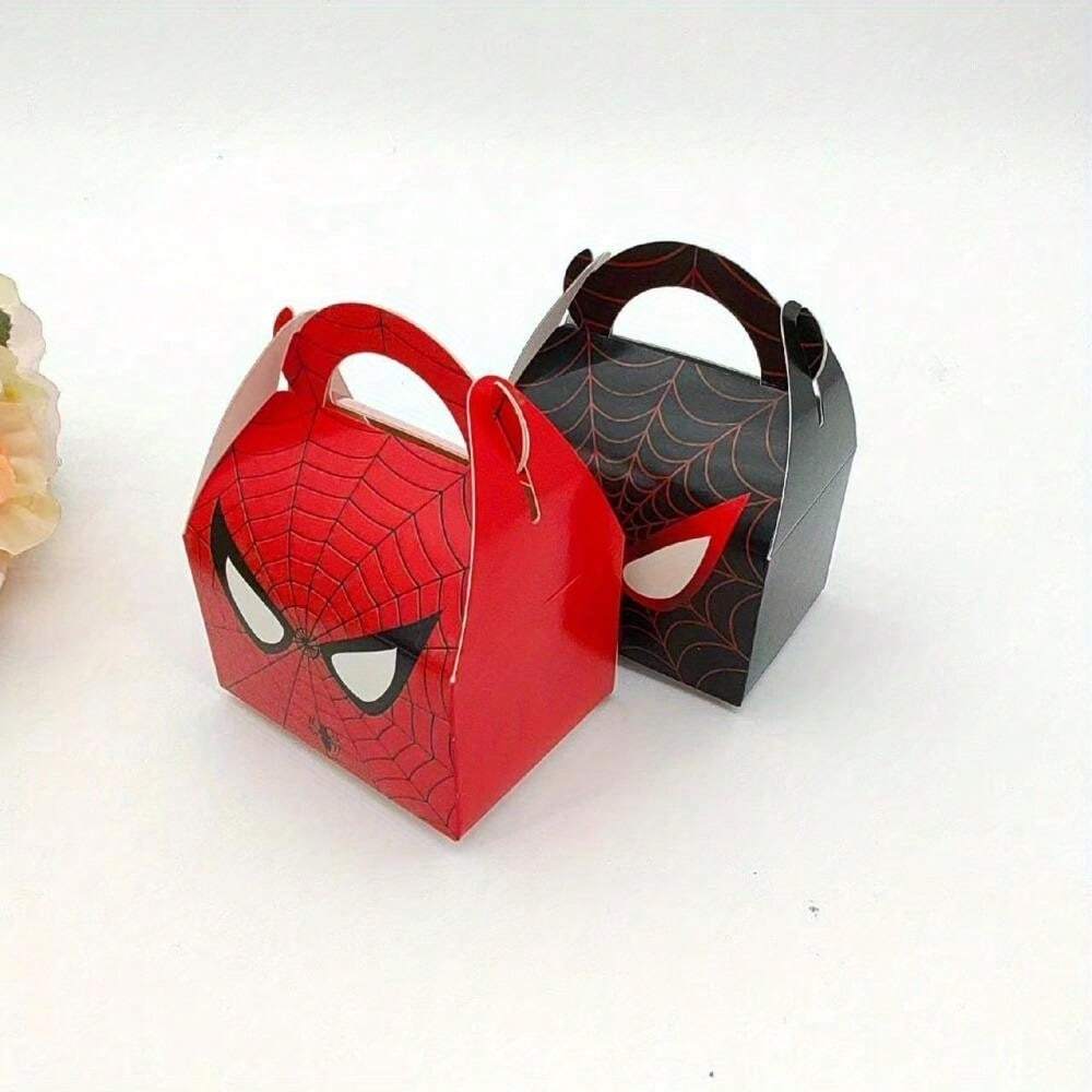 Marvel 10-Pack Cartoon Themed Mini Party Favor Boxes - Cartoon Handheld ...
