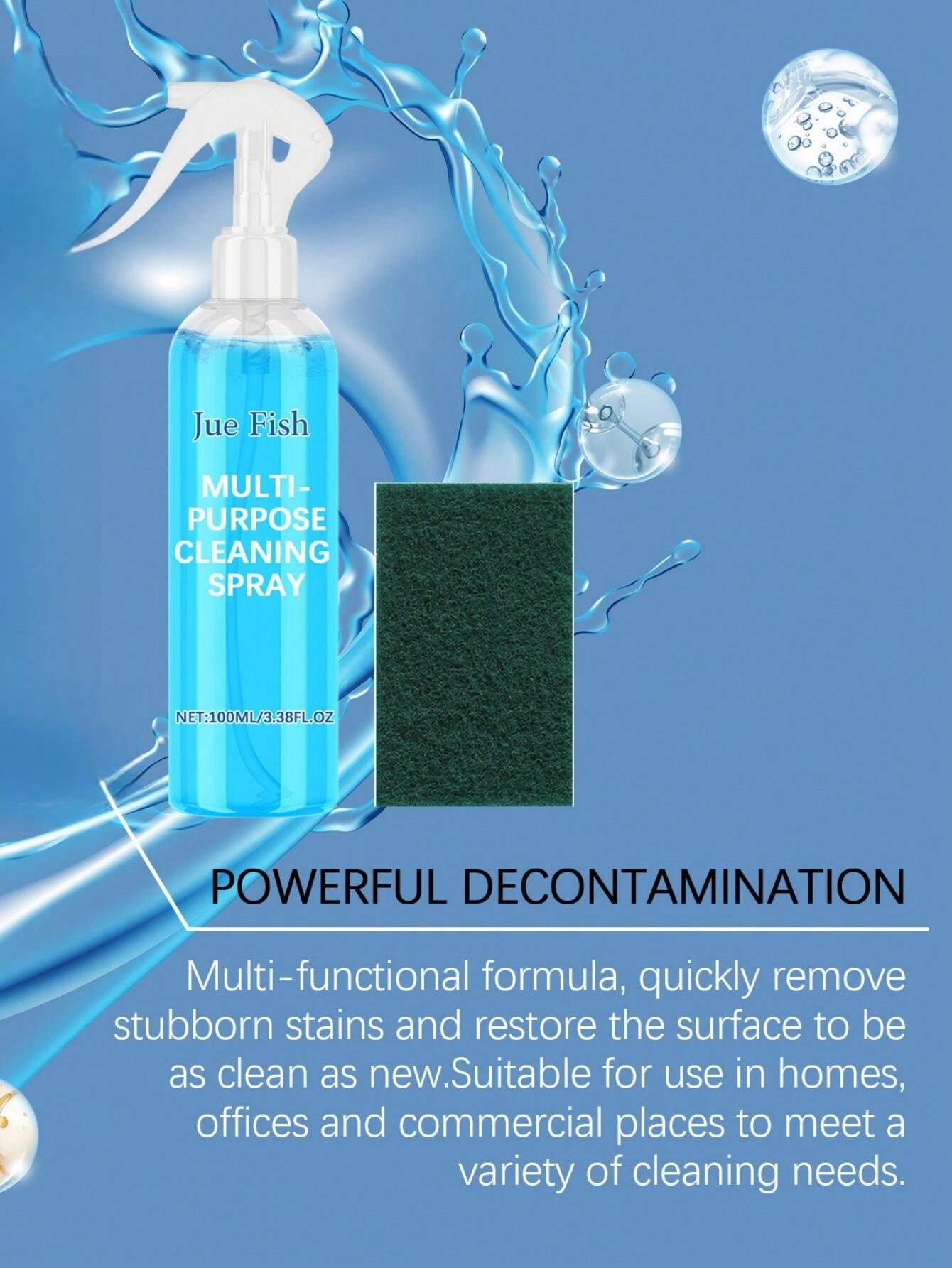 Multi-Purpose Foam Cleaner Foam Stain Remover Cleaning Multiple ...