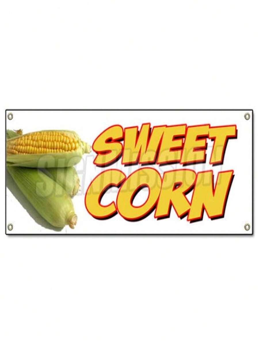 Unbeatablesale SignMission B-Sweet Corn Sweet Corn Banner Sign ...