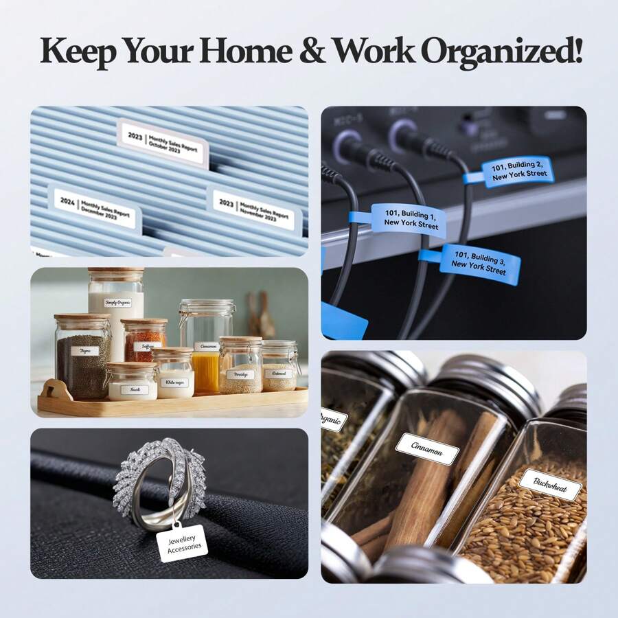 NiiMbot NIIMBOT D11 Upgraded HD Label Maker Machine With Tape,300DPI ...