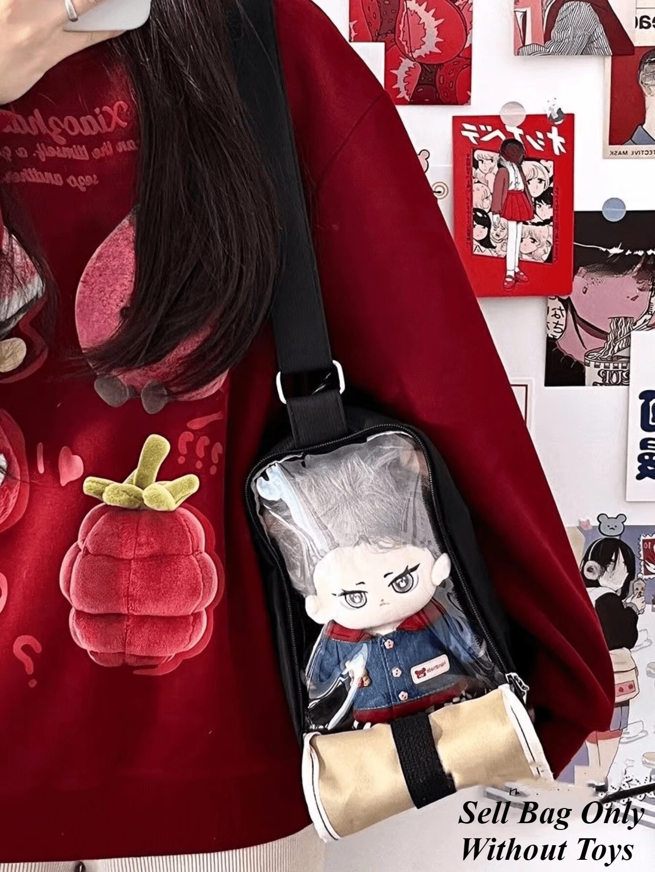 New Style Kawaii Itabag For 20CM Dolls Japanese High School Girls ...