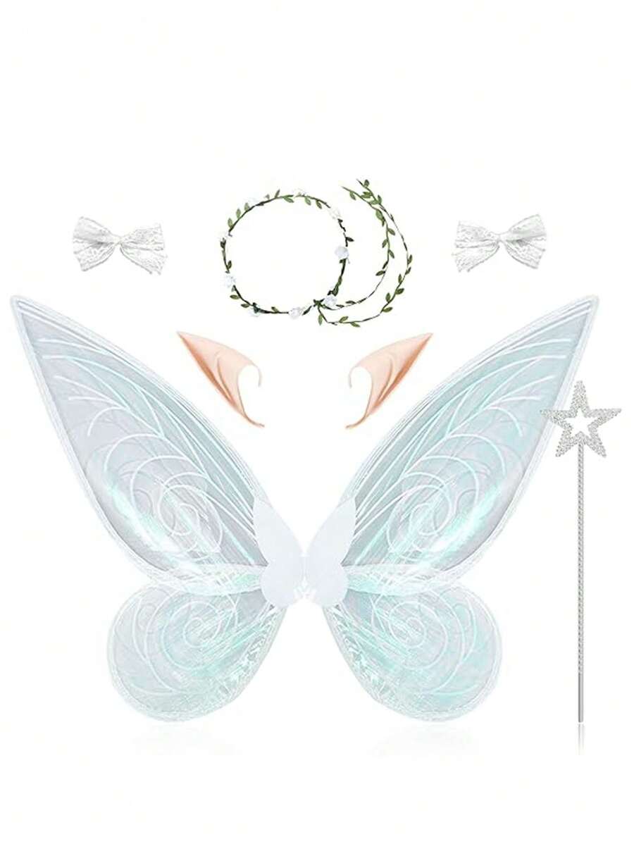 Butterfly Angel Wings Festival Party Cosplay Props Accessories Fairy ...