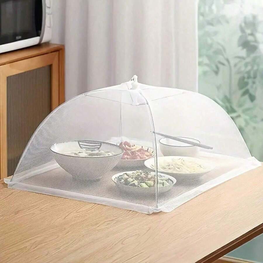1pc Lace Food Cover, Pop-Up Food Tent, Decorative Reusable Collapsible ...