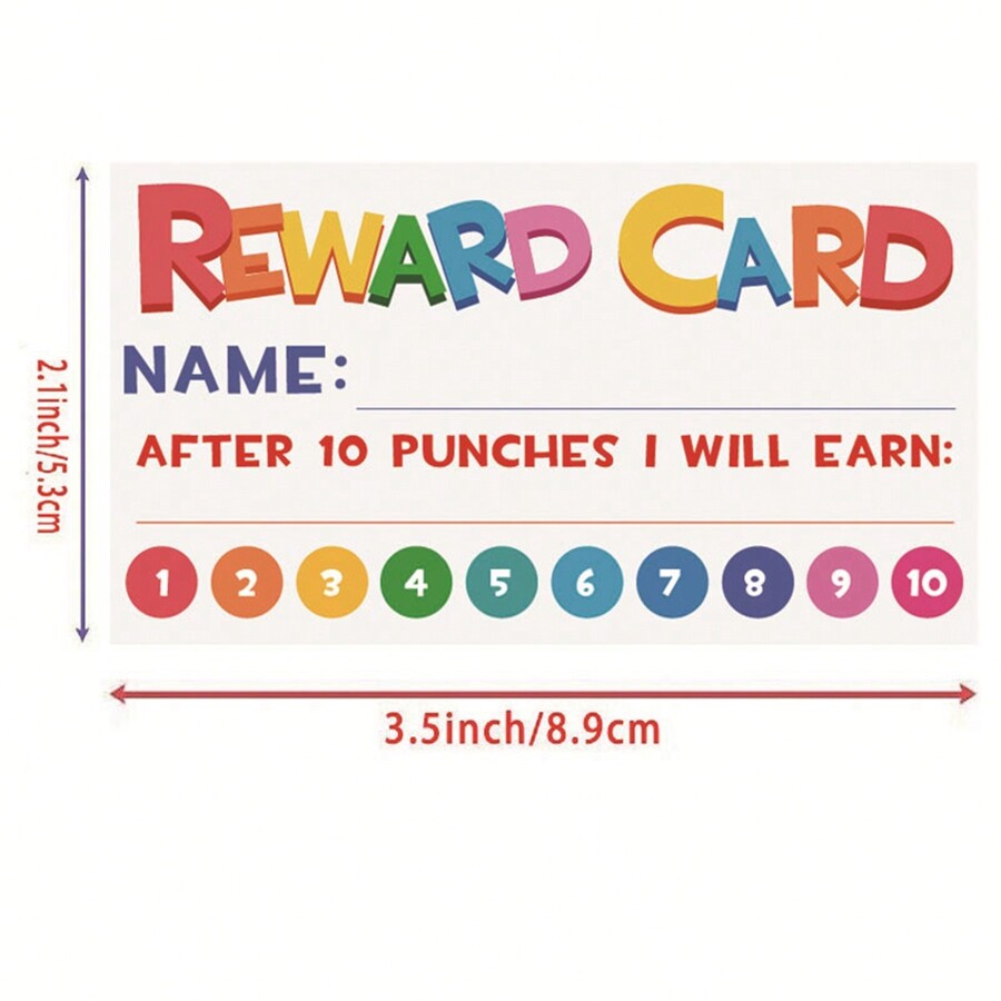 50 pochettes de cartes de récompense pour enseignants (3,6 x 2 pouces ...