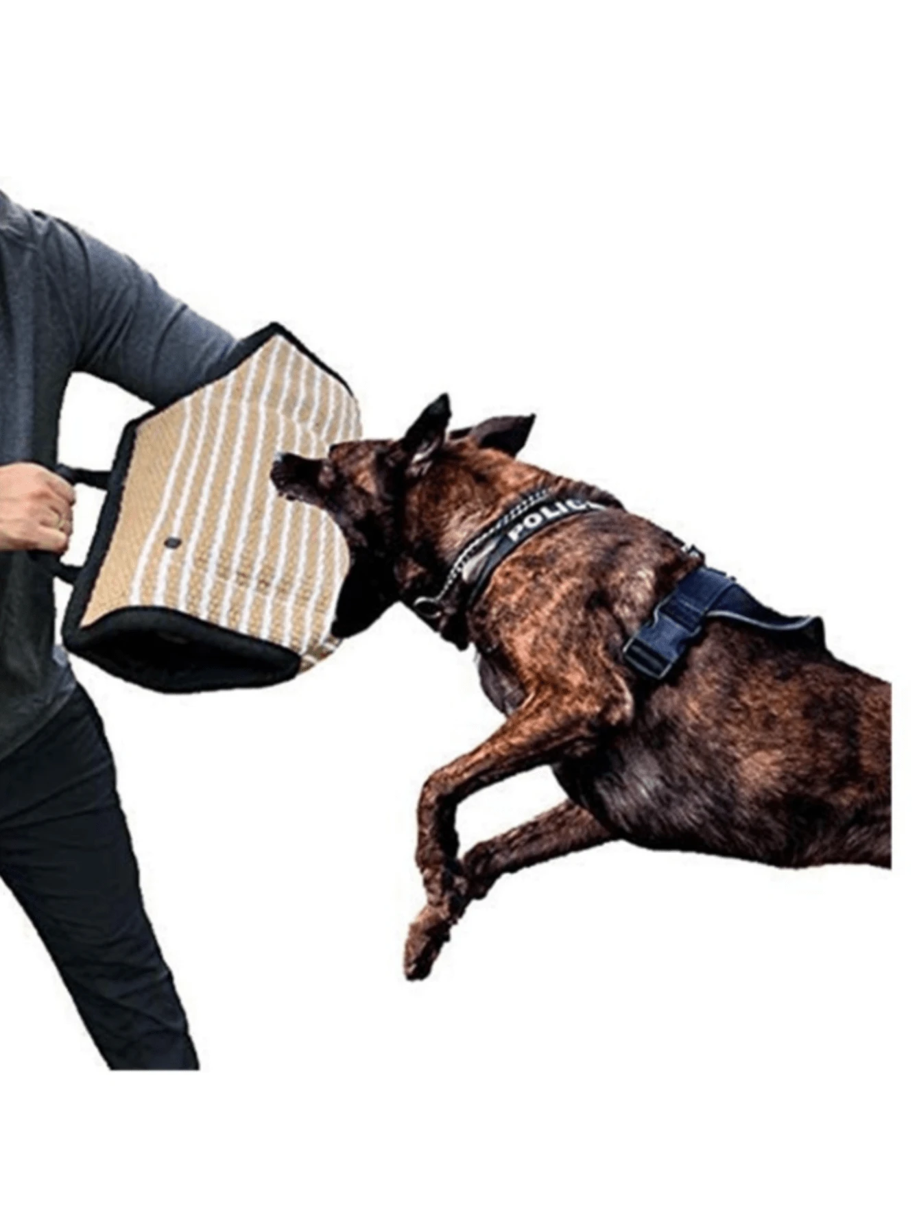 Dog Training Bite Sleeve, Thick Jute Sleeve With Black Rim For German ...