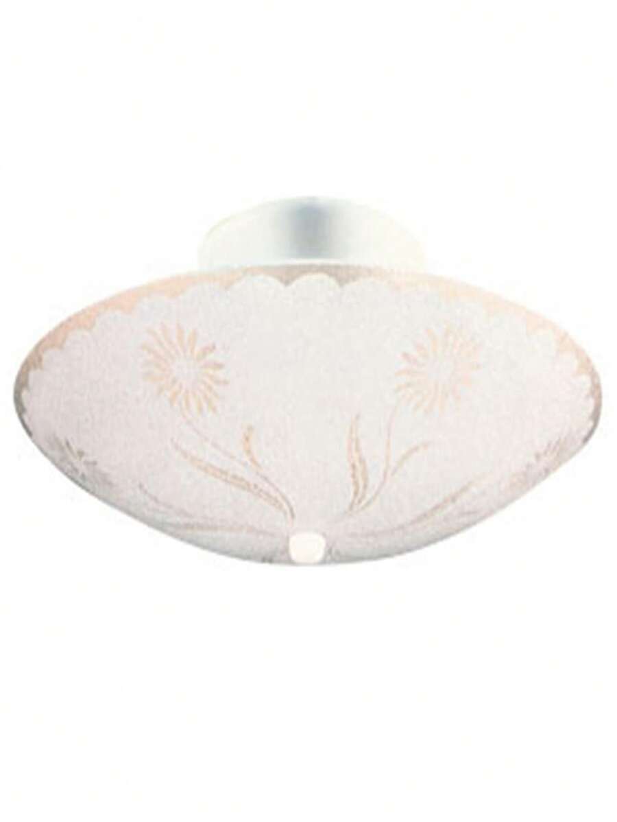 Unbeatablesale Design House 501619 2-Light Textured Floral Ceiling ...