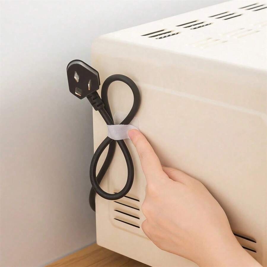 20 Self-Adhesive Data Cables And Power Board Cable Organizer, Portable ...