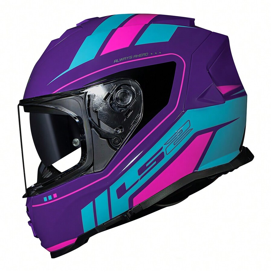 Capacete Ls2 Storm FF800 Fist Roxo com Azul | SHEIN Brasil
