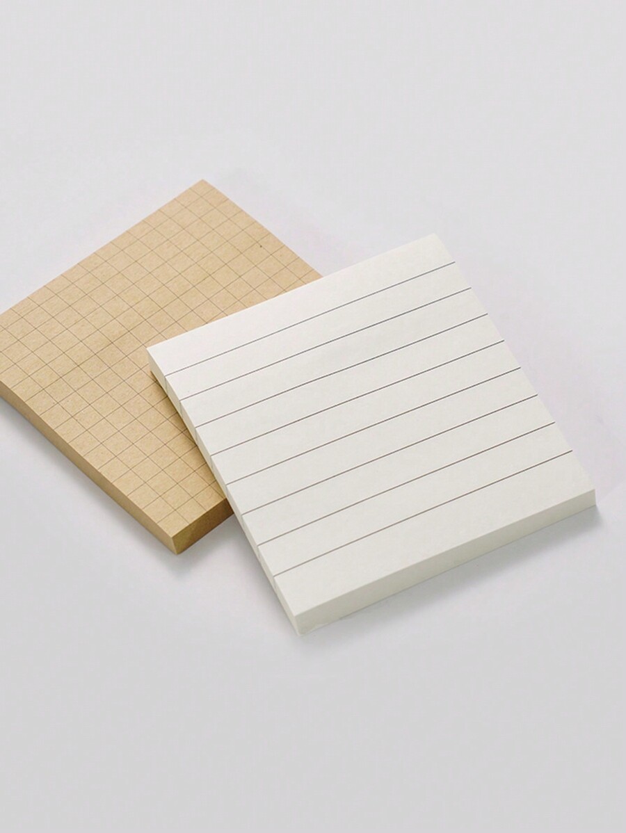 80pcs-1set Creative Simple Scrapbook Sticky Note Paper, School ...