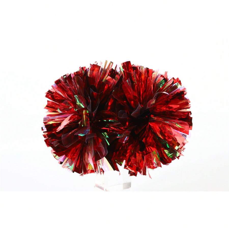 2pcs Mixed Color Cheerleading Pom-Poms, Cheering Flower Ball, Suitable ...