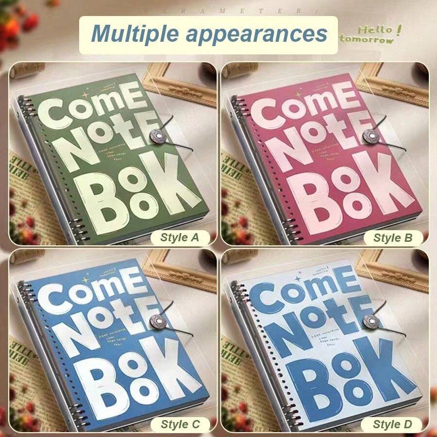 A5 Loose Leaf Notebook Binders With Lines Inner 120 Pages 60 Sheets ...