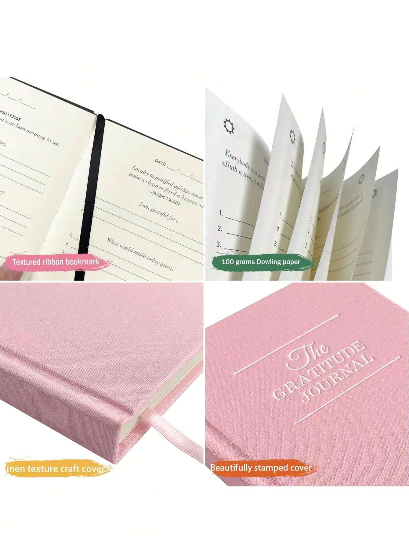 The Five Minute Journal - Original Daily Gratitude Journal For ...