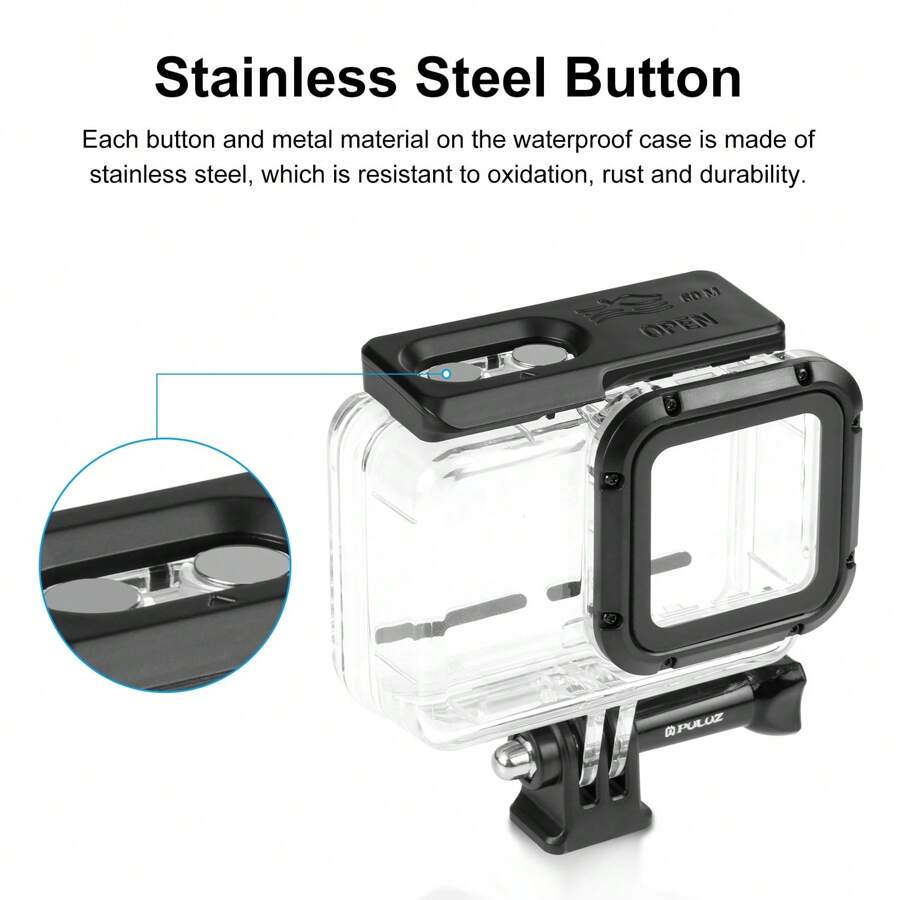 P uluz PULUZ 60m Underwater Depth Diving Case Waterproof Camera Housing ...