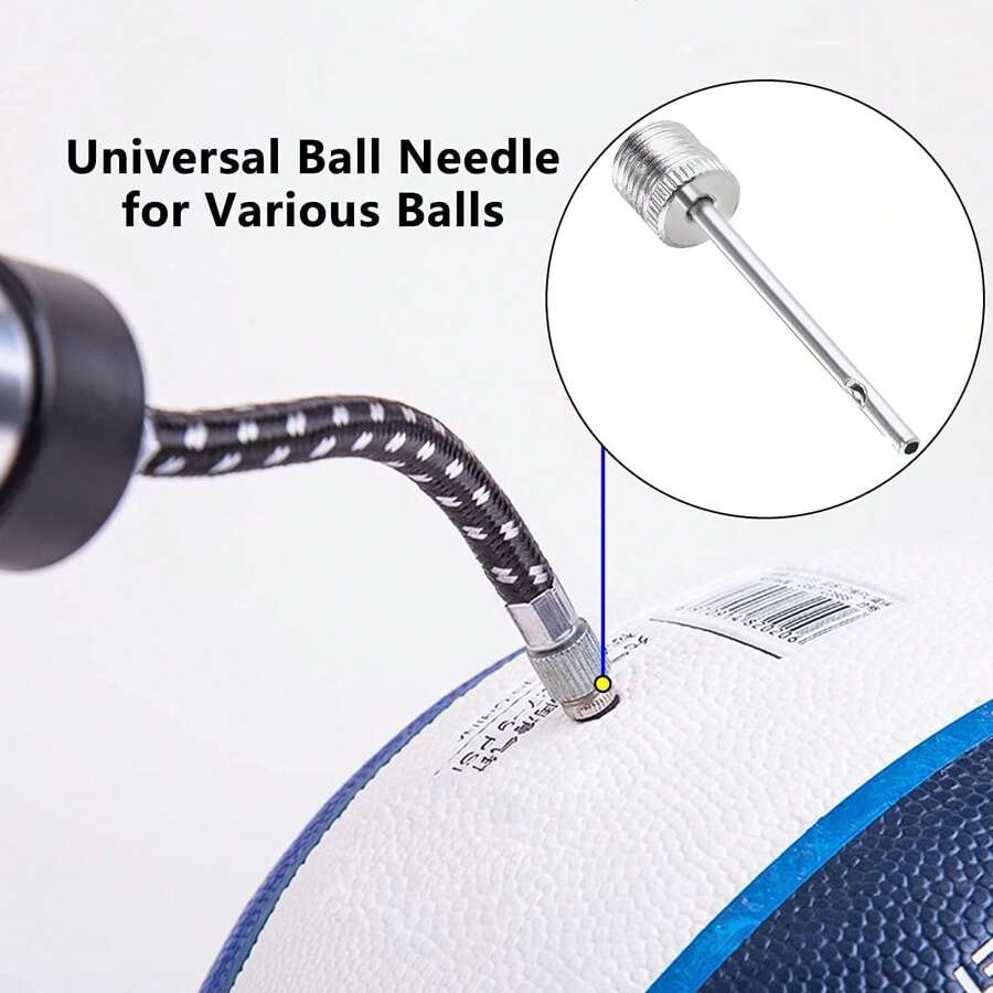 Inflator Needle, Professional Ball Needle, Stainless Steel Air Needle ...