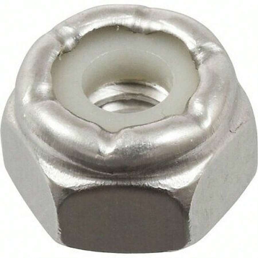 The Hillman Group 18-8 Stainless Steel Nylon Insert Stop Nut (10-24 ...