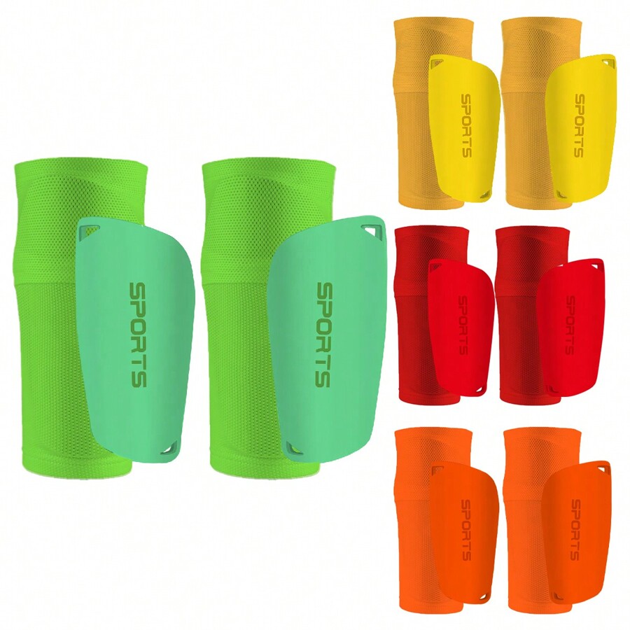 1Set Of Soccer Shin Guards, Including Soccer Shin Guards And Soccer ...