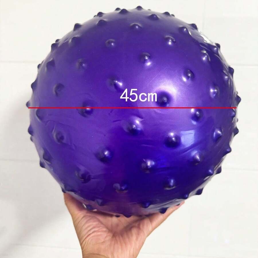 Thick Anti-Burst Exercise Ball With Massage Spikes - Durable ...