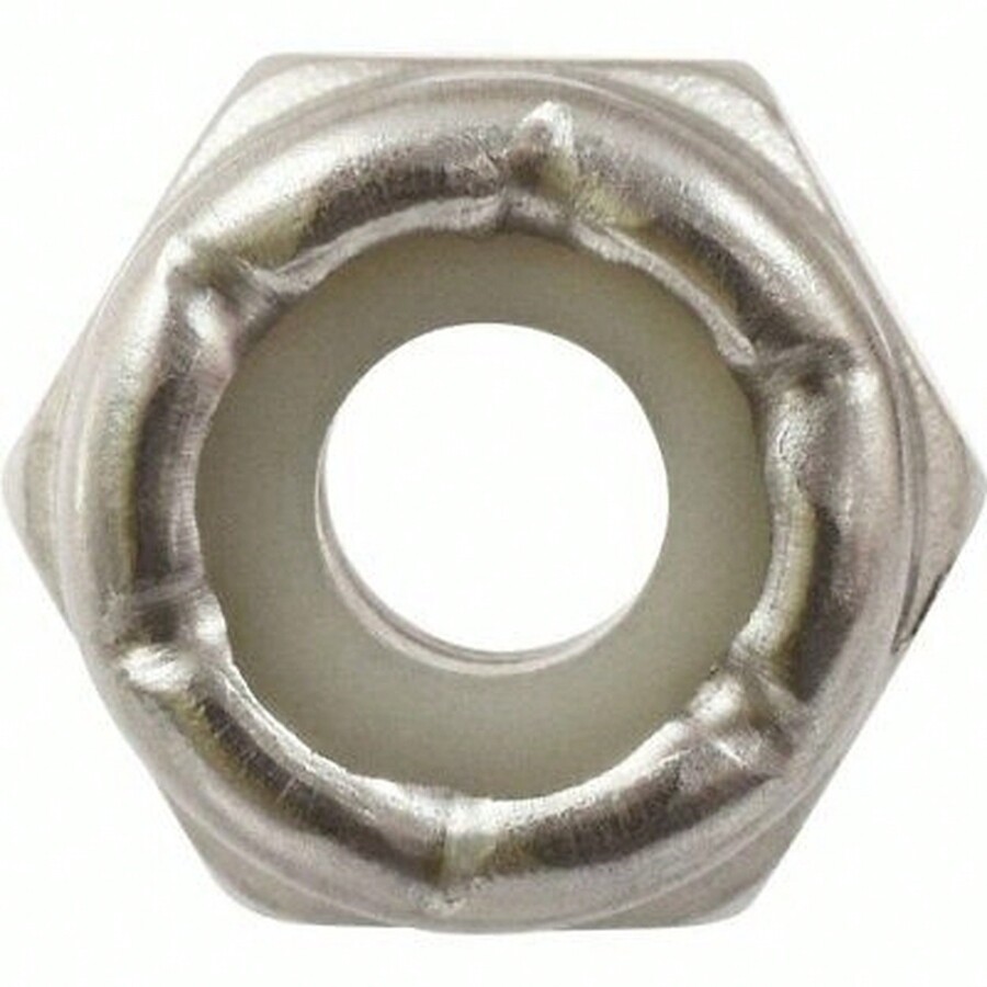 The Hillman Group 18-8 Stainless Steel Nylon Insert Stop Nut (10-24 ...