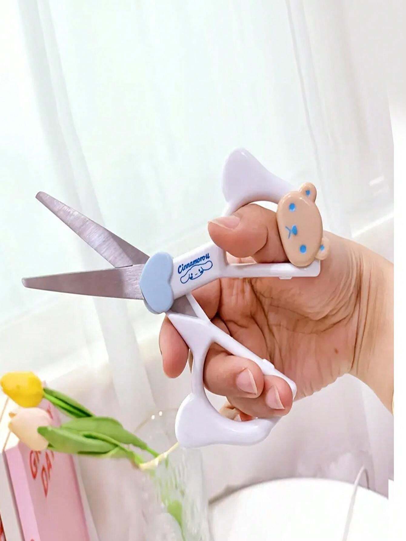Sanrio Hello Kitty Kuromi Cinnamoroll Melody Hand Made Scissors Kitty ...