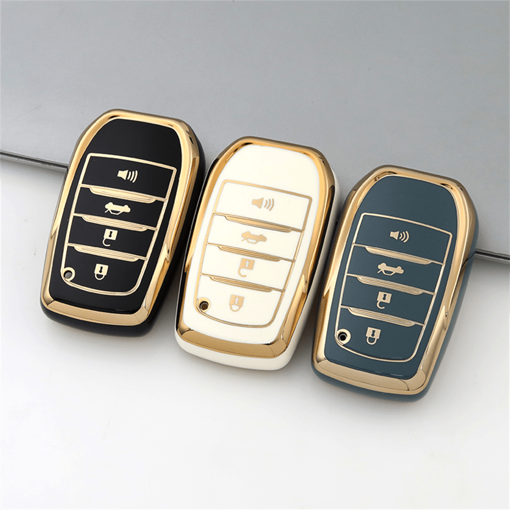 For Toyota Key Fob Cover For Toyota Key Fob Case Fit For 2019-2024 For ...