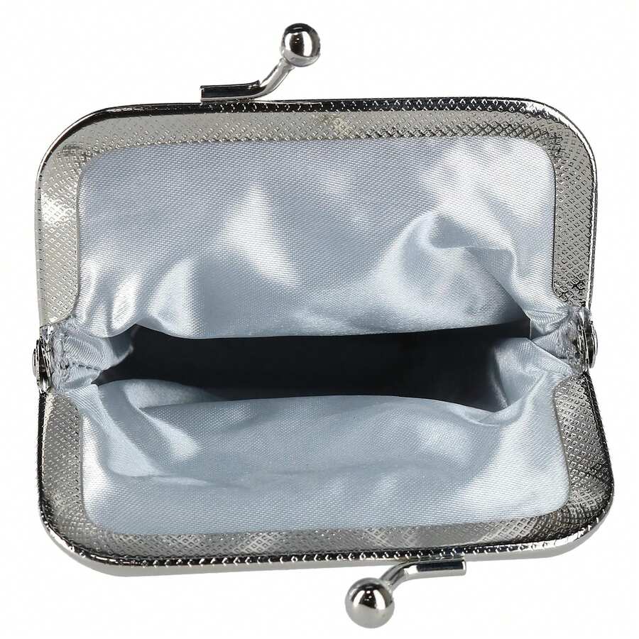 CTM Women's Mesh Cigarette Or Glasses Case With Kiss Lock Closure ...