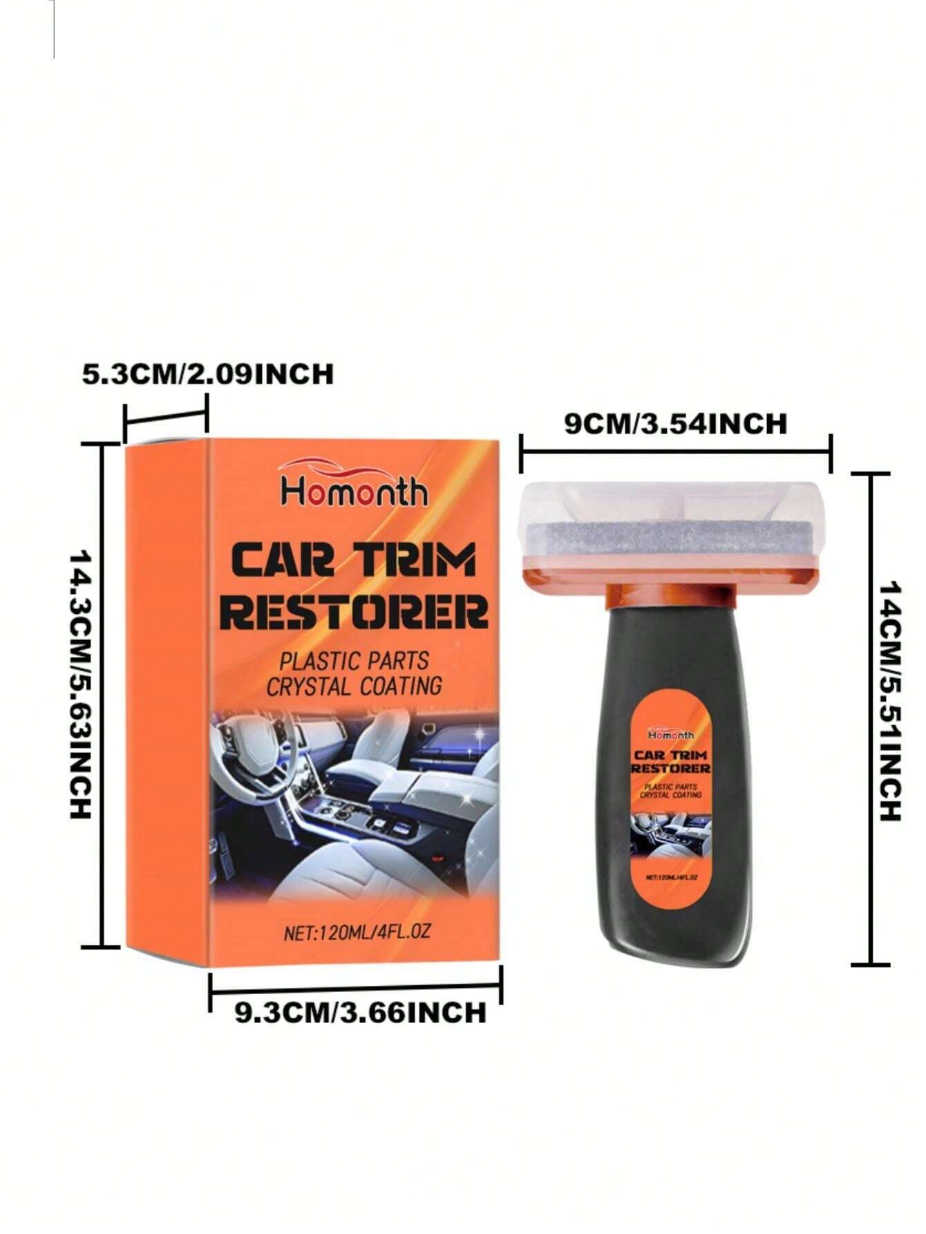 Automotive Trim Restorer Interior Renovation Cleaning Degreasing Care ...