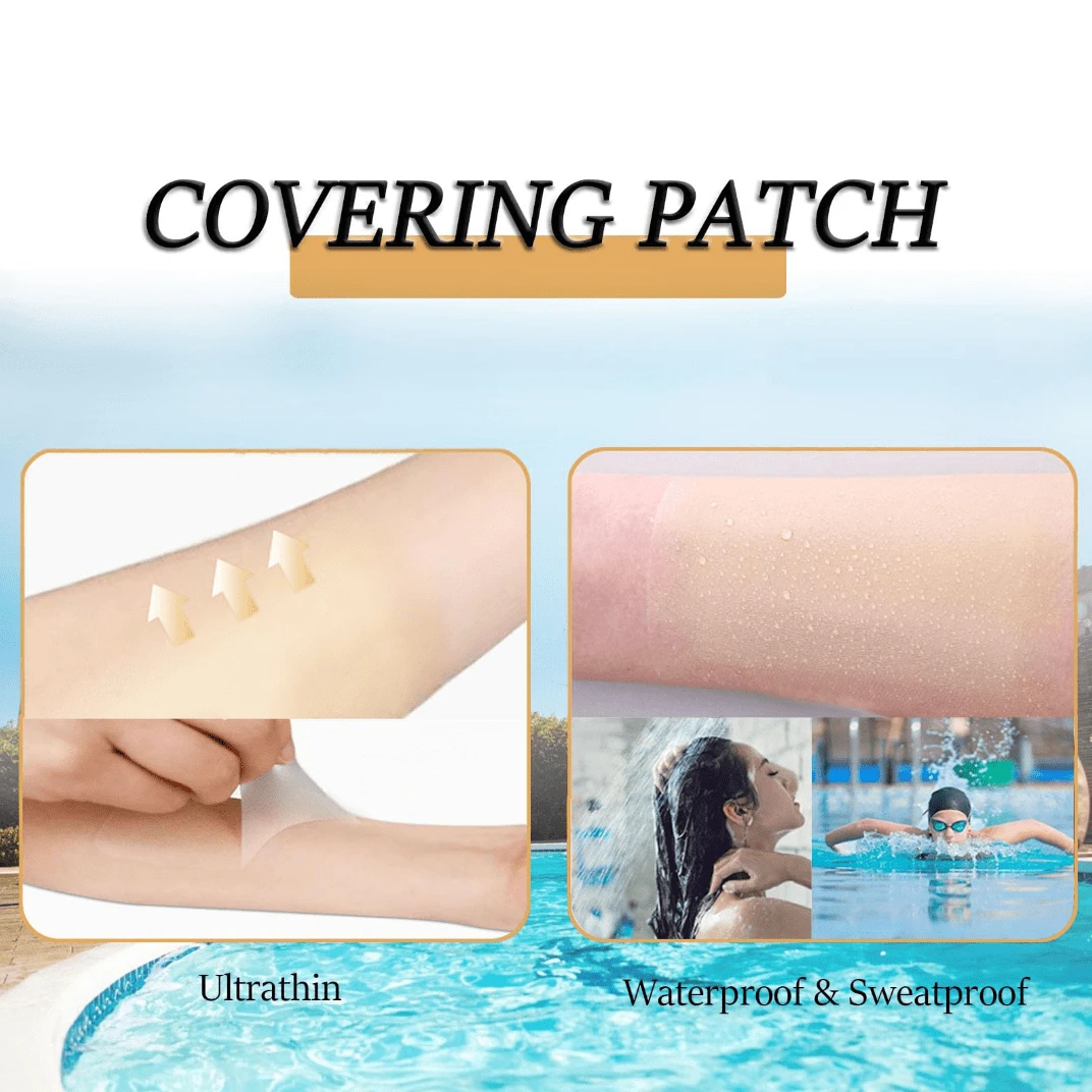Tattoo-Cover-Up Waterproof-Sweatproof-Sticker-Patch Ultra-Thin-Patch ...