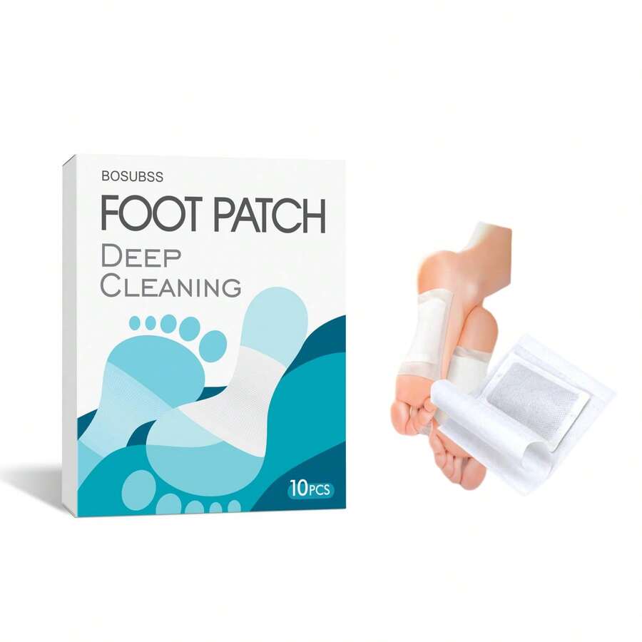 10 Pieces Of Foot Patches, Foot Care Patches, Pure Natural Deep ...