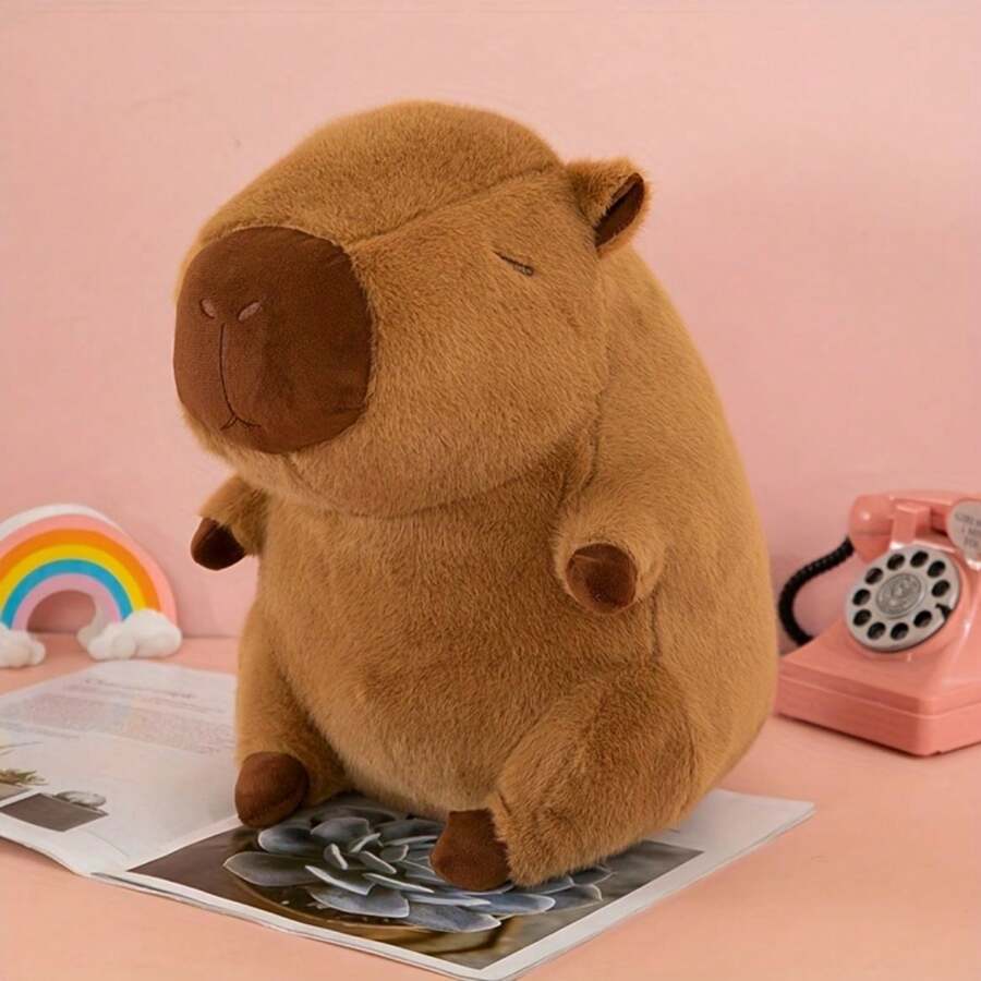 9-Inch Capybara Stuffed Animals, Capybara Plush Toys, Kawaii Rodents ...