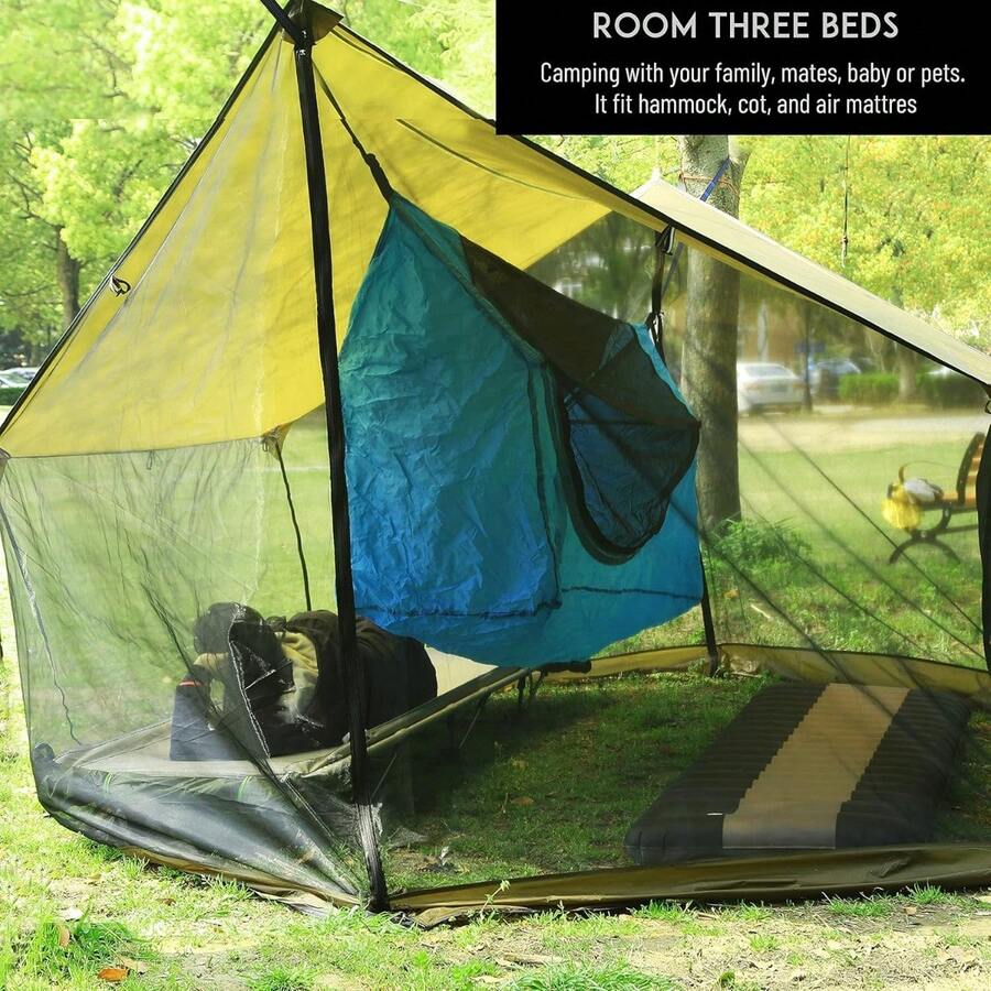 Lightweight No Bug Screen House For Hammock, Canoe Picnics Backyards ...