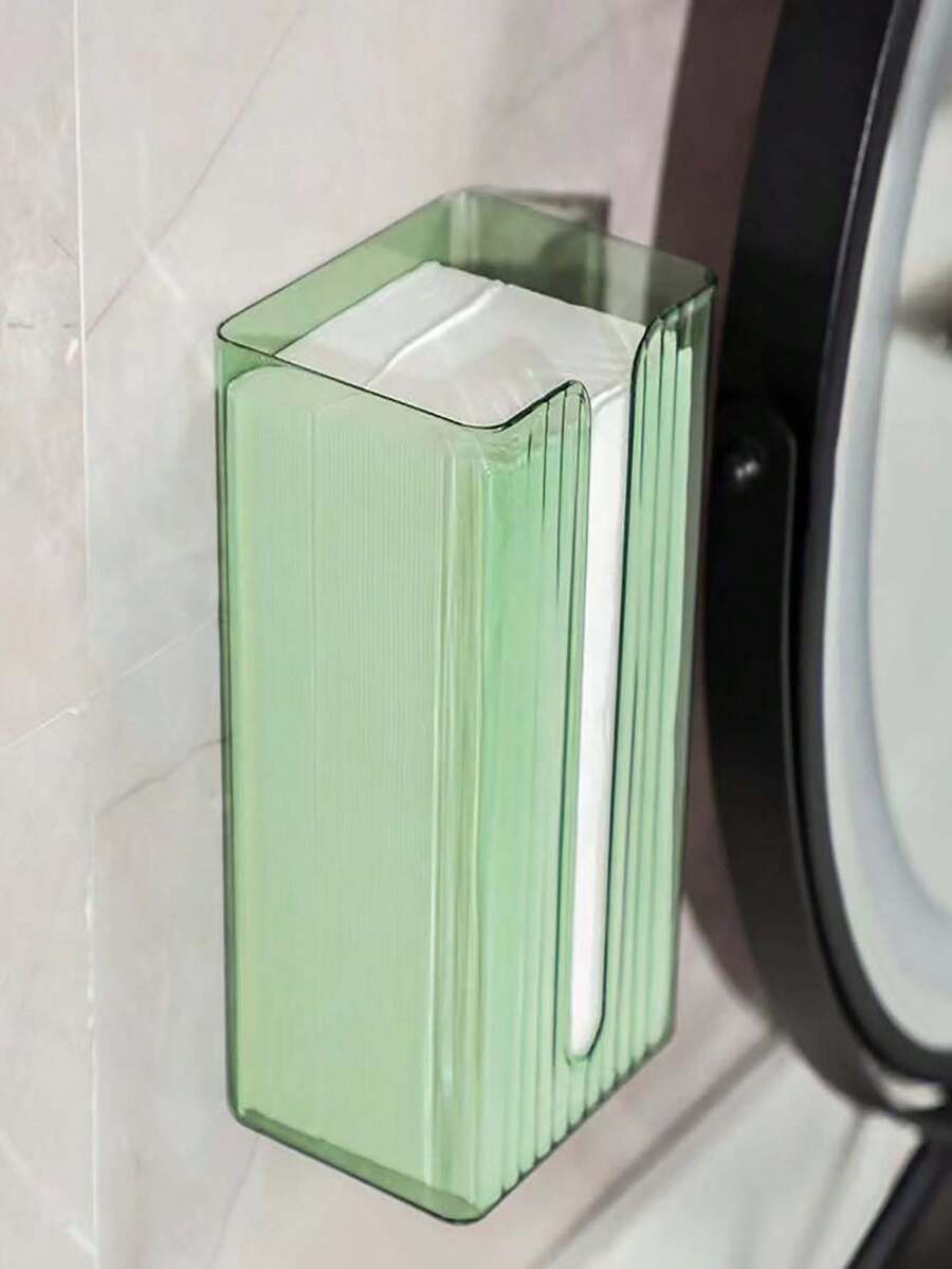 Wall-Mounted Luxury Tissue Box, Bathroom Facial Tissue Paper Holder ...