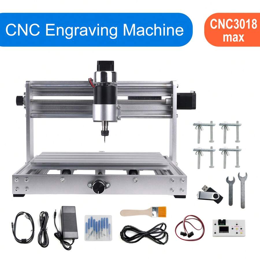 3018 Max CNC Router Machine 150W Engraving Machine 3 Axis Limit ...