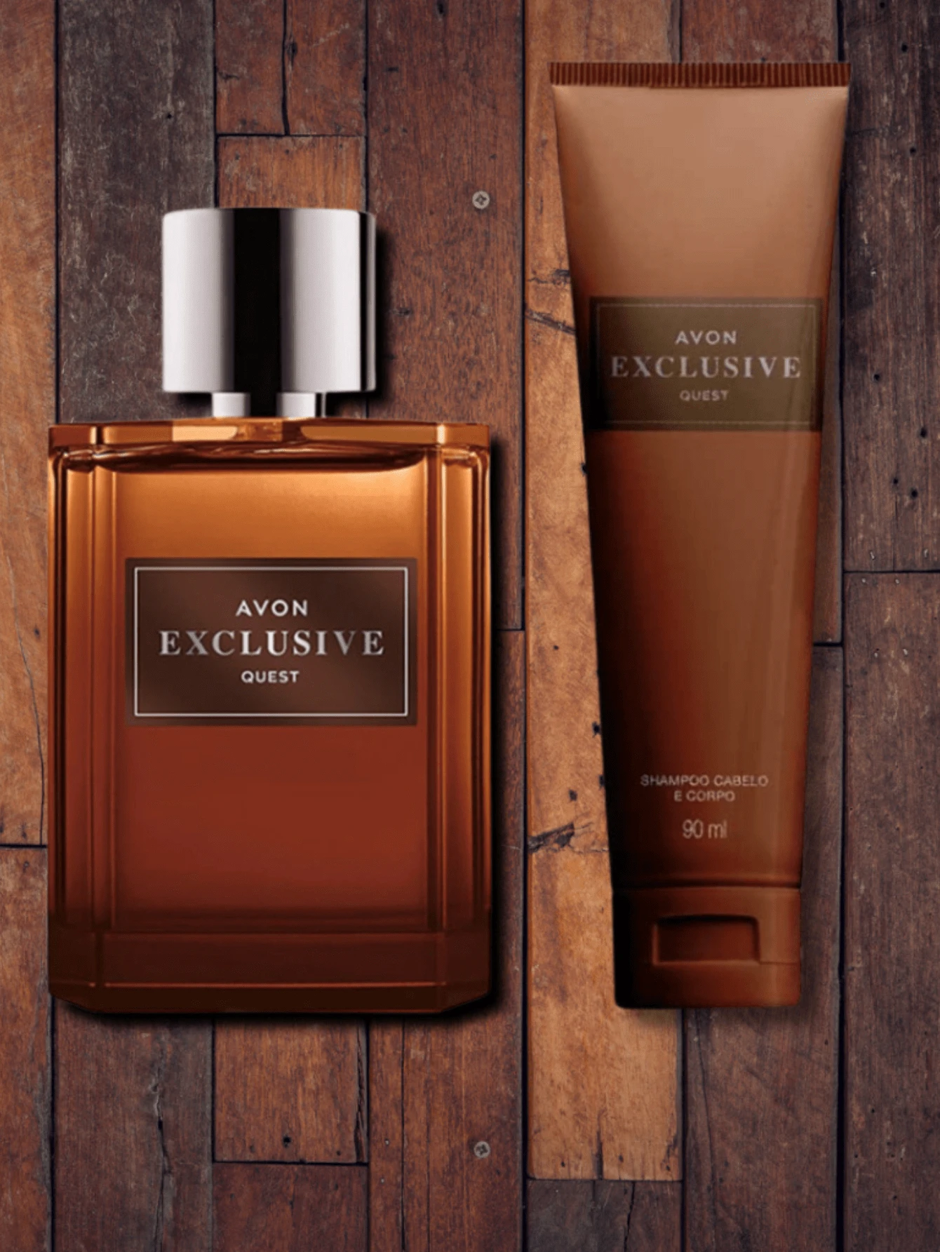 Kit Presente Shampoo e Deo Colônia Exclusive Quest | SHEIN Brasil