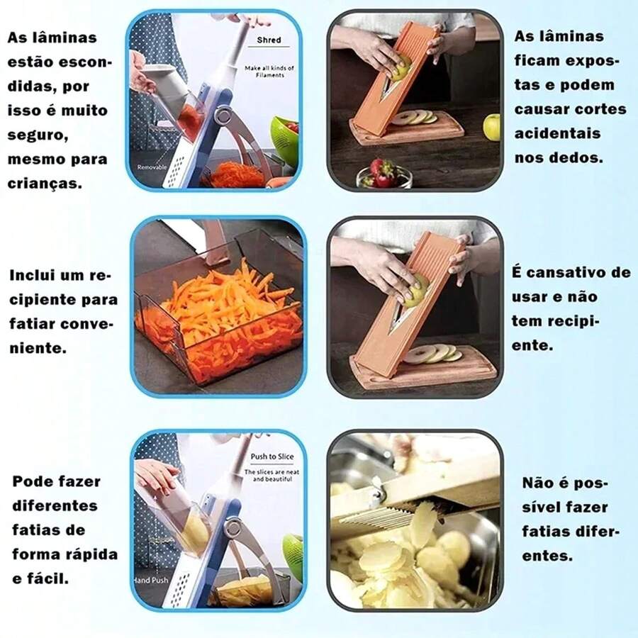 Vegetable And Fruit Cutting Tool, Capable Of Slicing, Cutting Strips ...