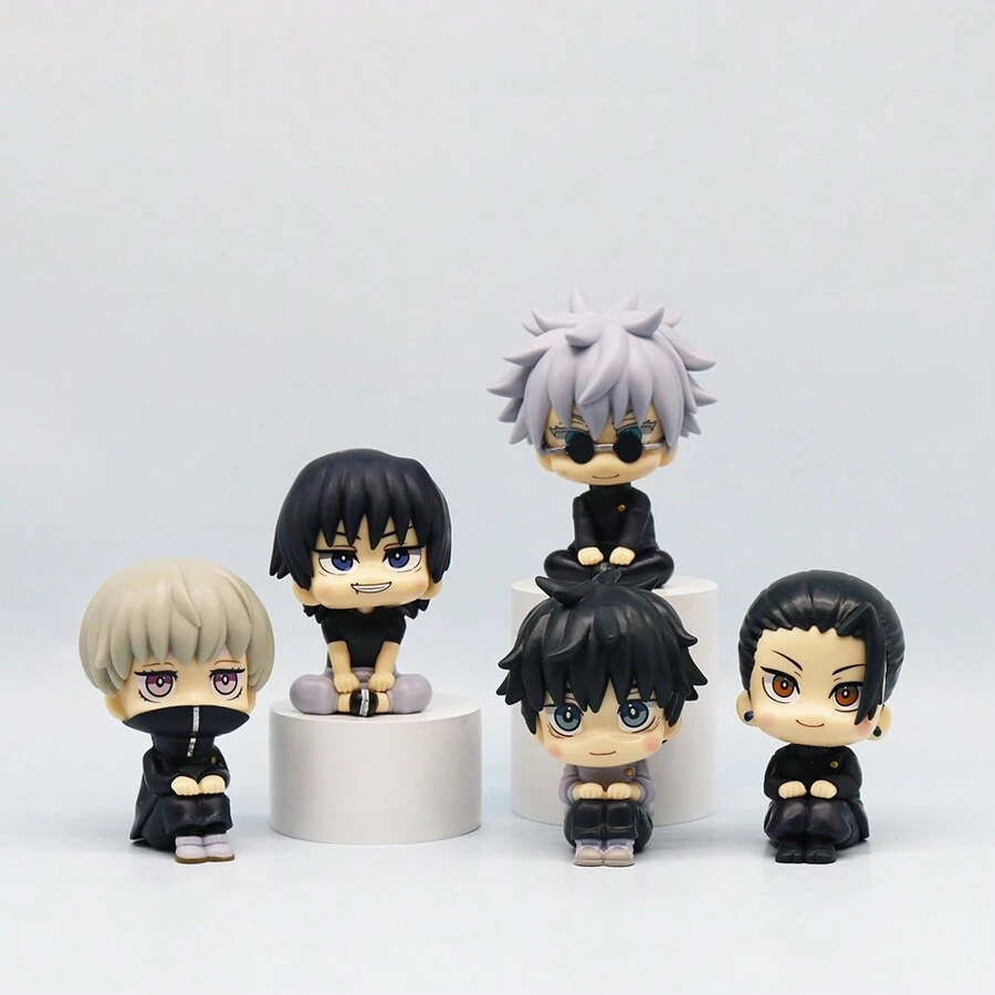 Jujutsu Kaisen Christmas Decoration Anime Cute Action Figure Q Version ...