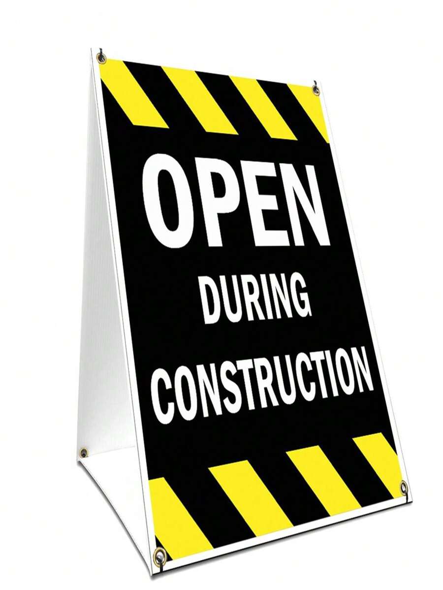 Unbeatablesale SignMission SBC-1824-Open During Construction 18 X 24 In ...