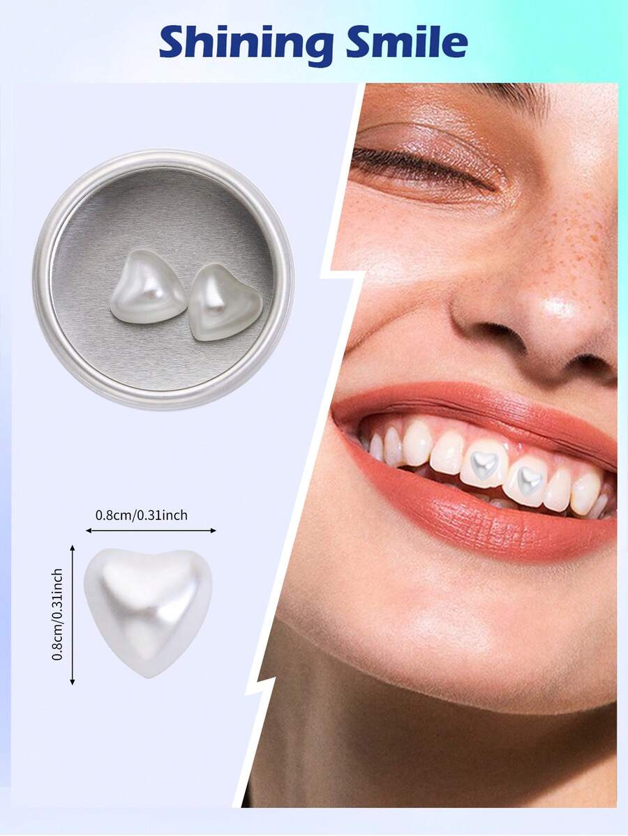 Tooth Gems, Tooth Jewelry Rhinestones, DIY Fashion Tooth Decorations ...