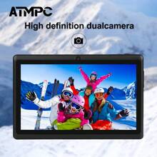 ATMPC 701A 7インチ Android 14 タブレットPC 4GB DDR (2GB+2GB) RAM 32GB ROM 3500mAh バッテリー クアッドコアプロセッサー 7 ...