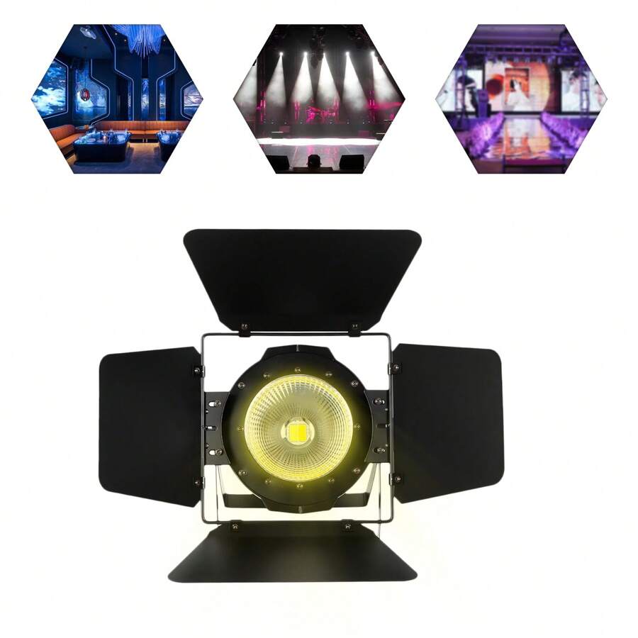 This COB 200W LED Stage Par Light Four-Eye Design Brushless Motor ...