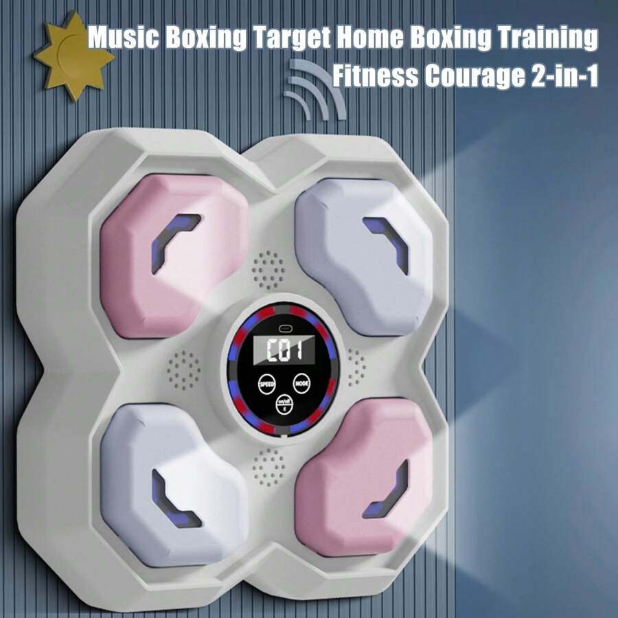 Dispositivo electrónico musical de entrenamiento de boxeo, máquina de entrenamiento de boxeo con ...