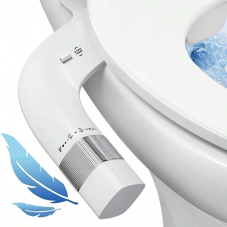 Bidet Attachment For Toilet - Ultra-Slim Self Cleaning Fresh Cold Water ...