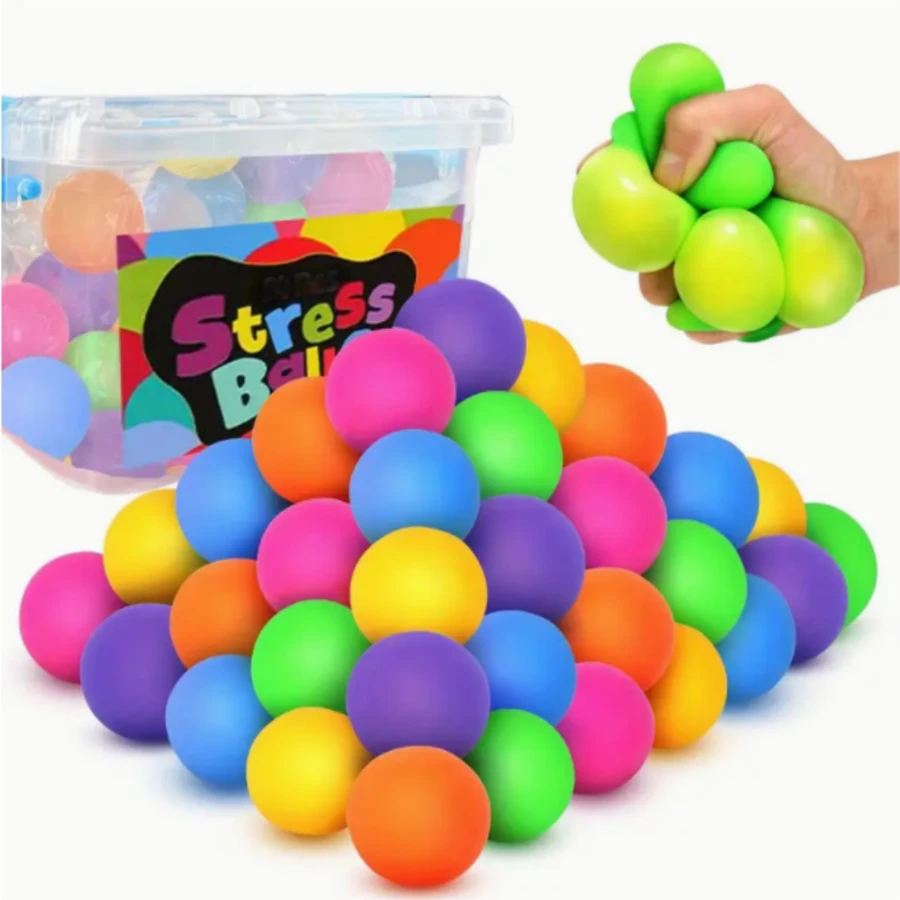 Color Changing Stress Balls - Mini Squishy Balls For Stress Relief ...