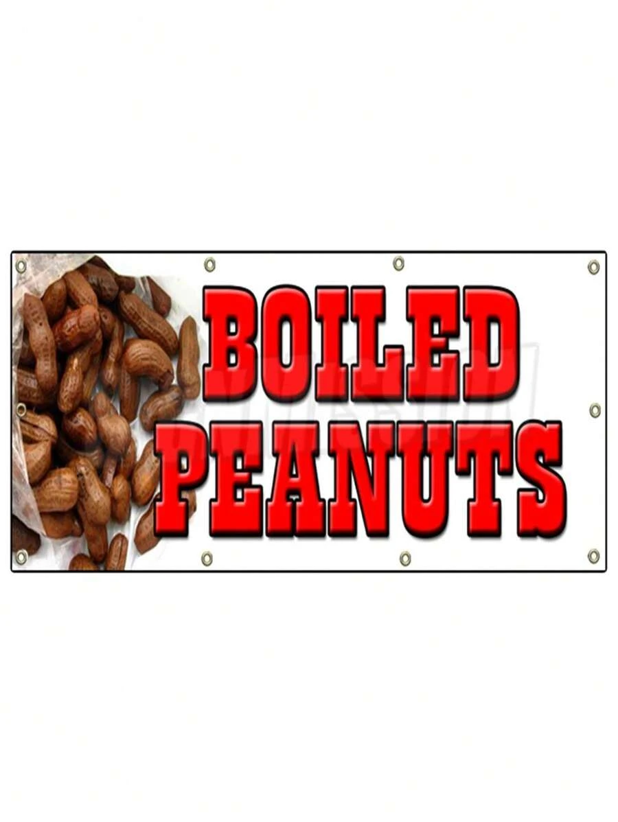Unbeatablesale SignMission B-96 Boiled Peanuts 36 X 96 In. Boiled ...