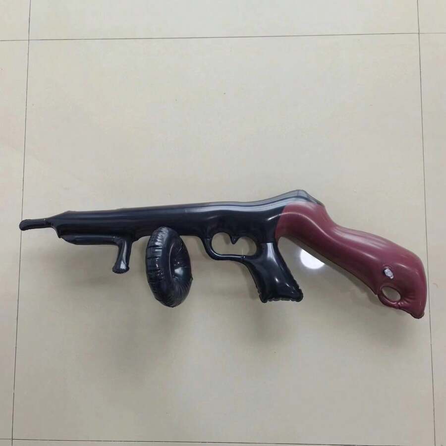 4PCS Inflatable Submachine Gun With 1PC Pump Color Random, Game ...