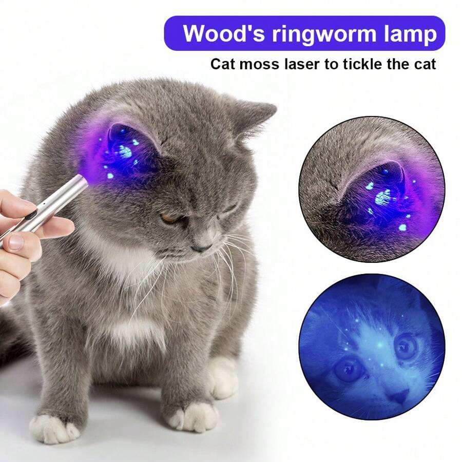 Veterinary Wood Lamp Pet Fungus Detection Waterproof Flashlight Skin ...