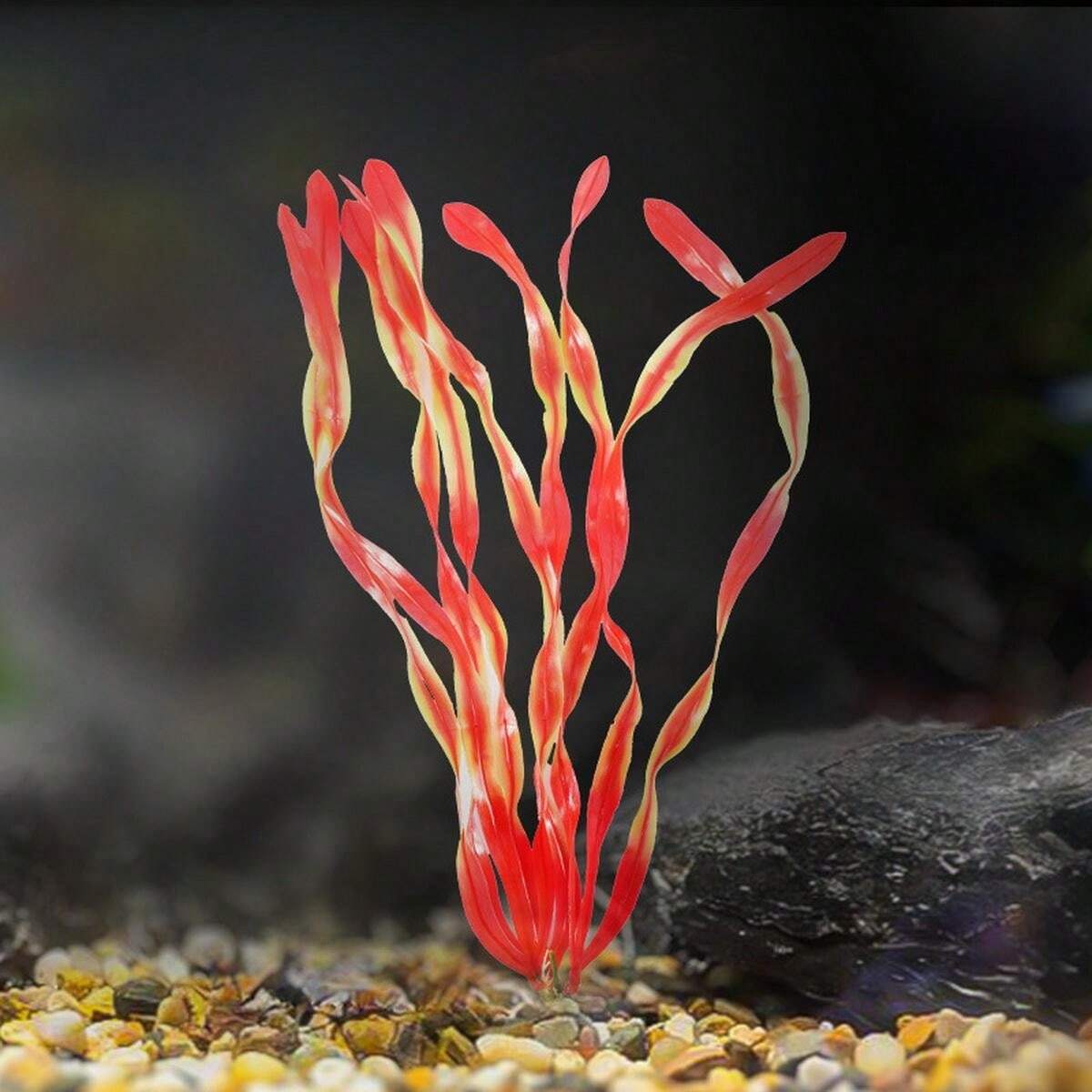 Artificial Seaweed Water Plants For Aquarium Plastic Fish Tank Plant ...